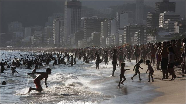 Seemorerocks: Brazil record heat